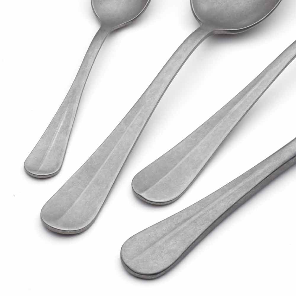 24 Edelstahl Besteck Luxus Design Vintage Retro Style